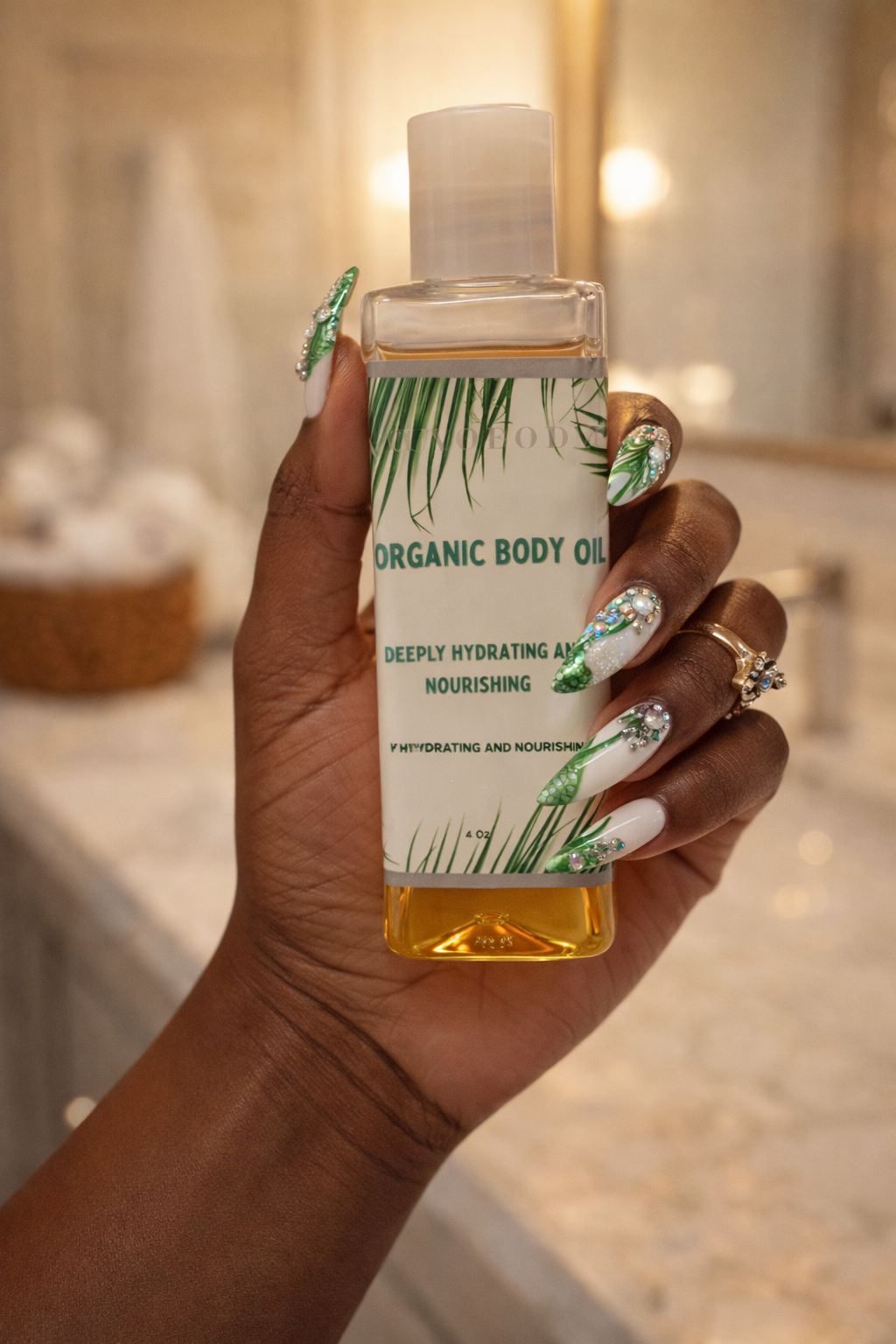 Organic Body Oil — 4 oz – NOUVO BODY